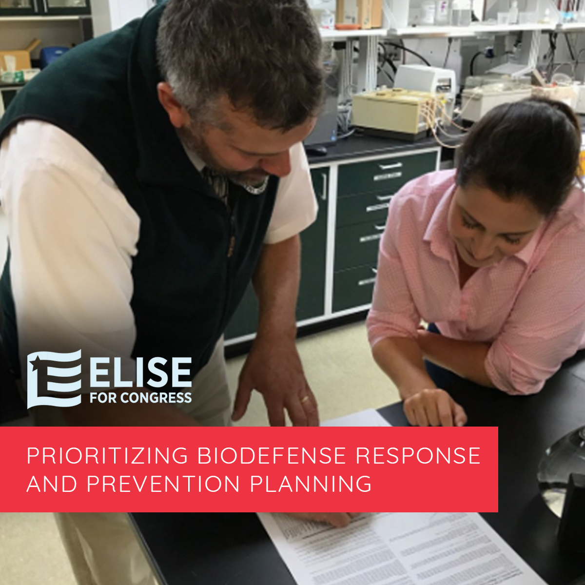 Biodefense Response and Prevention - Elise for Congress